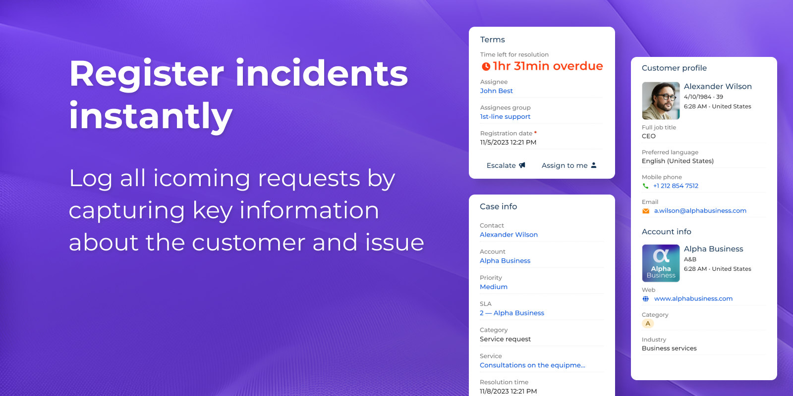 Case Management | Creatio Marketplace